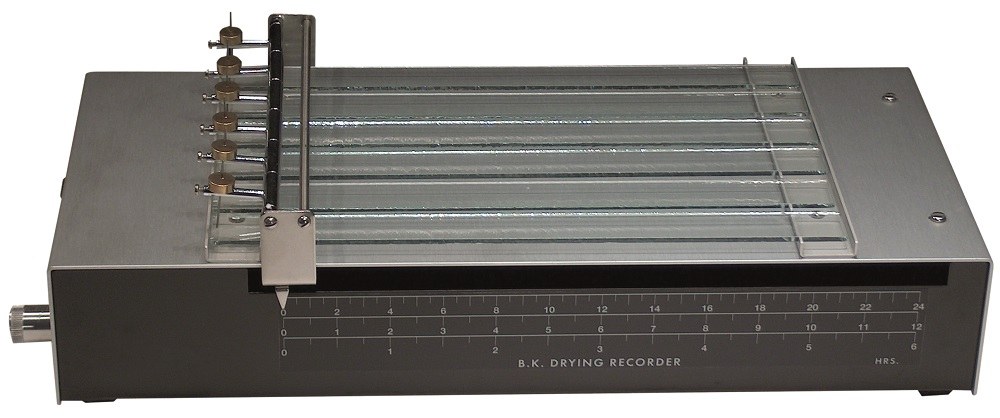 Drying Time Recorder — Equipment for Quality Control and R&D+i