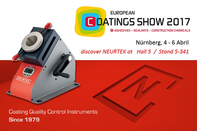 NEURTEK at European Coating Show 2017 — Neurtek