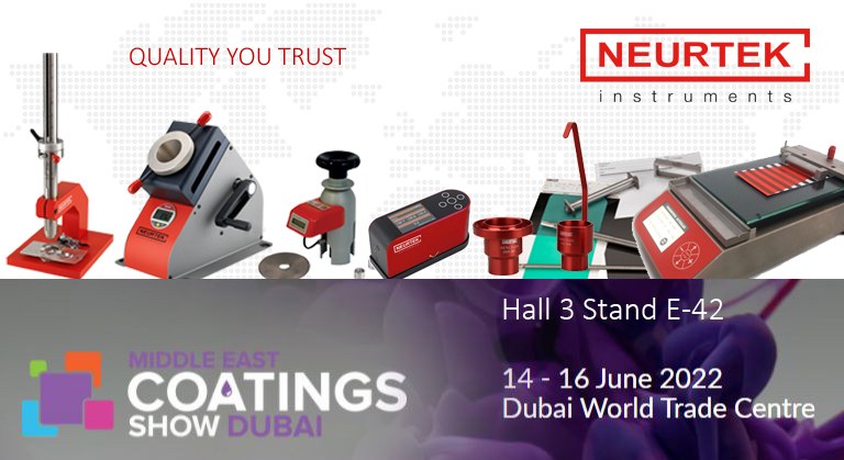 NEURTEK at Middle East Coating Show 2022 — Equipment for Quality ...