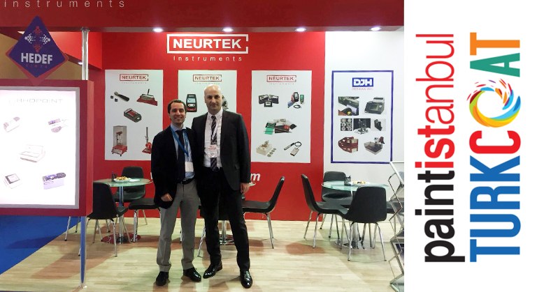 NEURTEK attends Paintstanbul & TURKCOAT — Equipment for Quality Control ...
