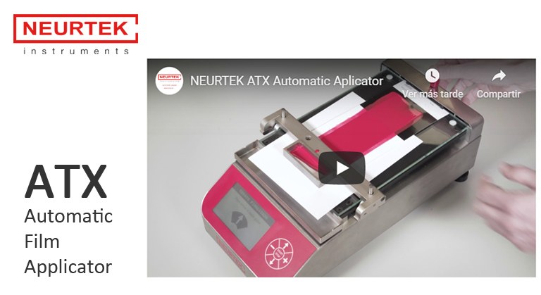 NEURTEK ATX Automatic applicator — Equipment for Quality Control and R&D+i