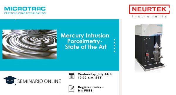 Descubre la porosimetría por intrusión de mercurio en la webinar de ...